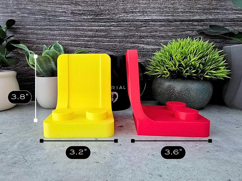 3D Printed Brick Chair Phone Stand: Desk Organizer - Etsy