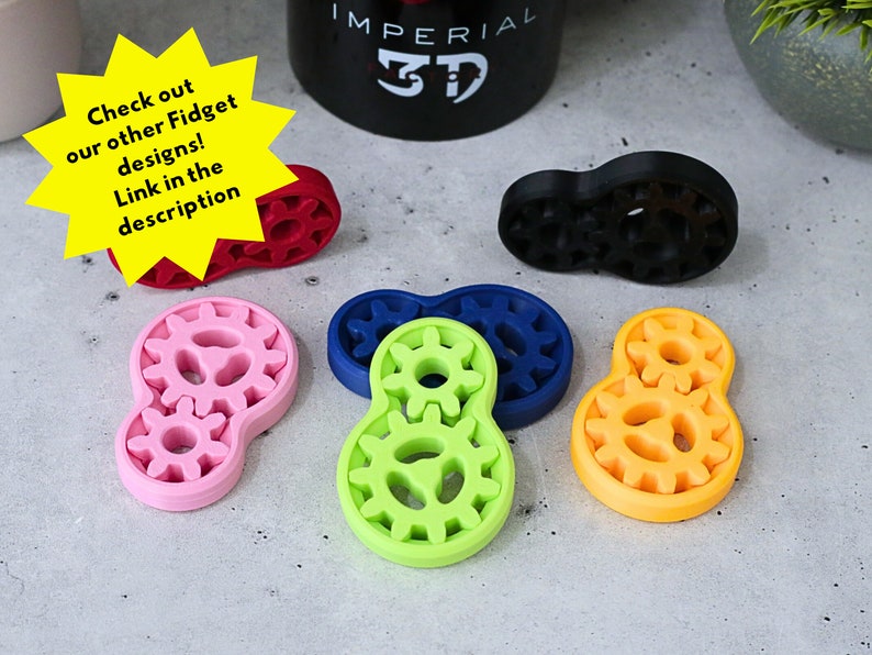 3D Printed Pumpkin Vortex Fidget Toy: Impossible Passthrough Sensory ...