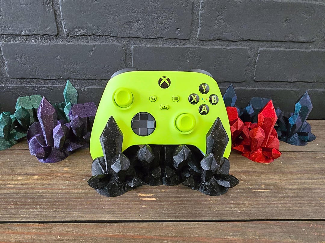 Crystal Xbox Controller Stand | 3D Printed Sparkle Crystal Controller ...