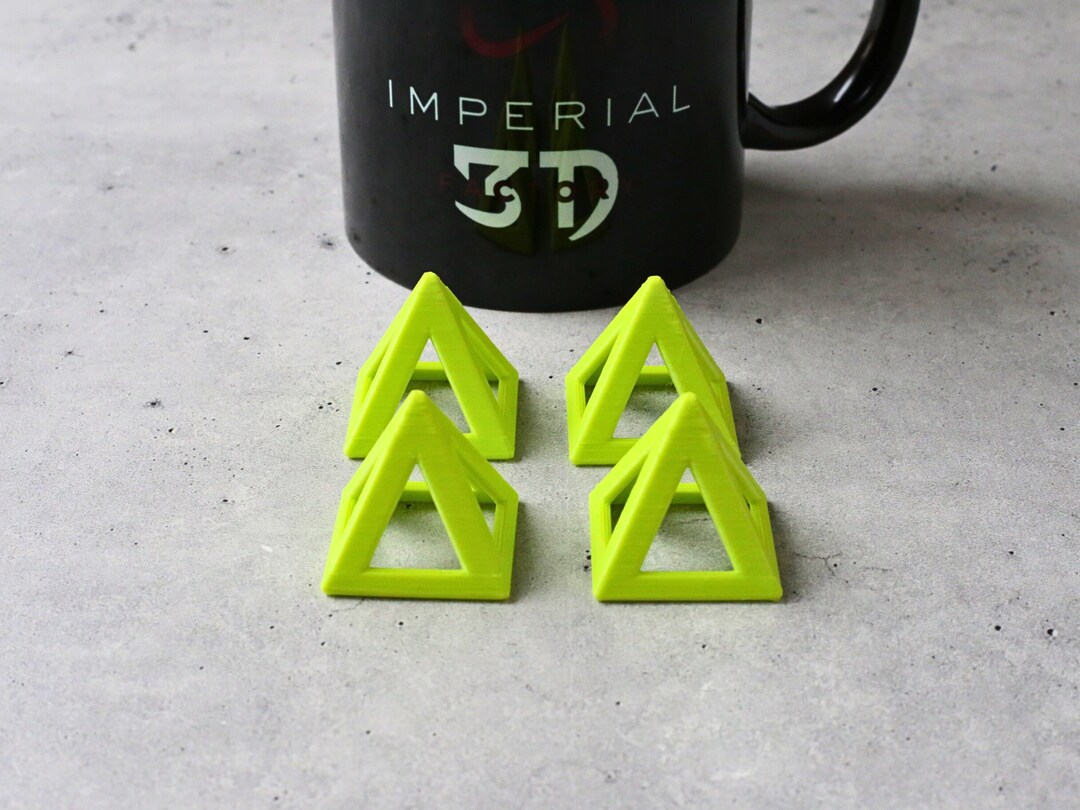 Stackable Painting Pyramid Stands: 3D Printed Painter's Tool (set of 4 ...