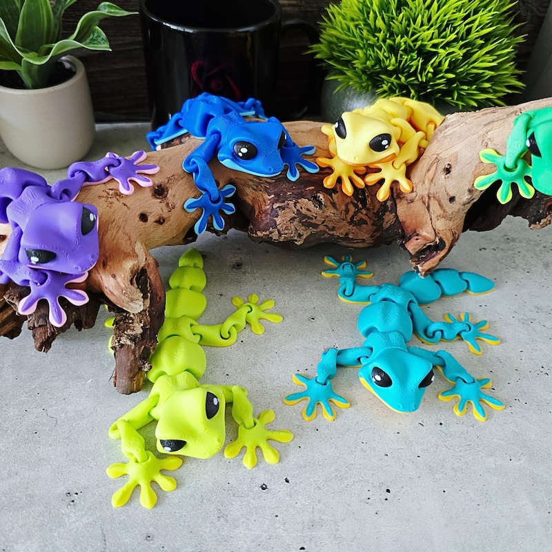 Gecko 3d Print Figurine - Etsy