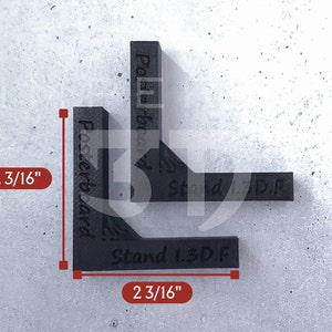 3D Printed Foam Posterboard Backdrop Stands 2 Pack: 5mm Opening - Etsy