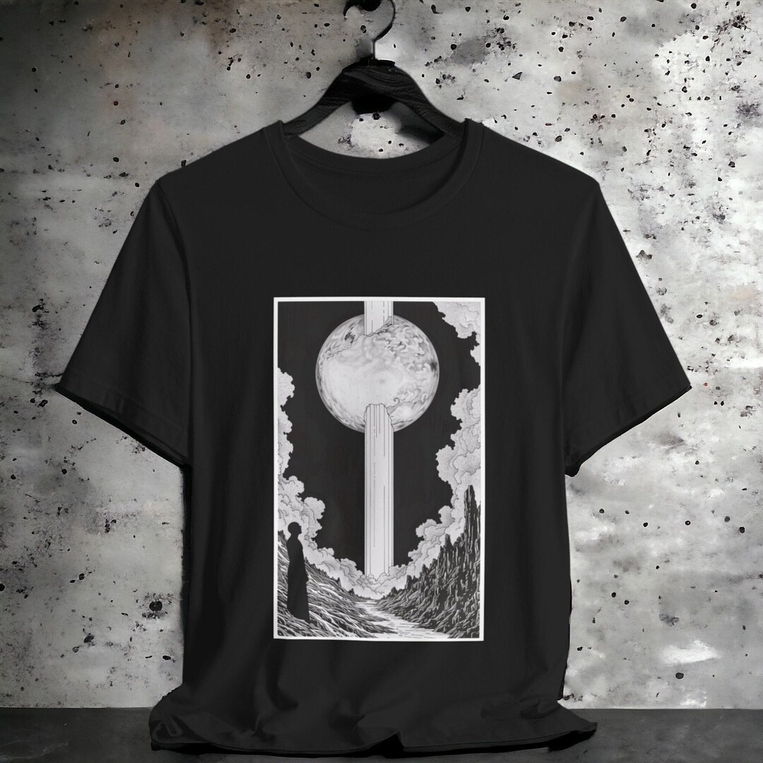Textless Version Lunar Cataclysm Streetwear Tee: the End is Near ...