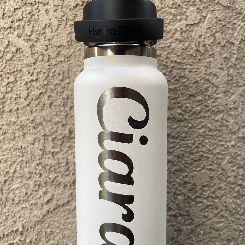 Engraved Hydro Flask - Etsy