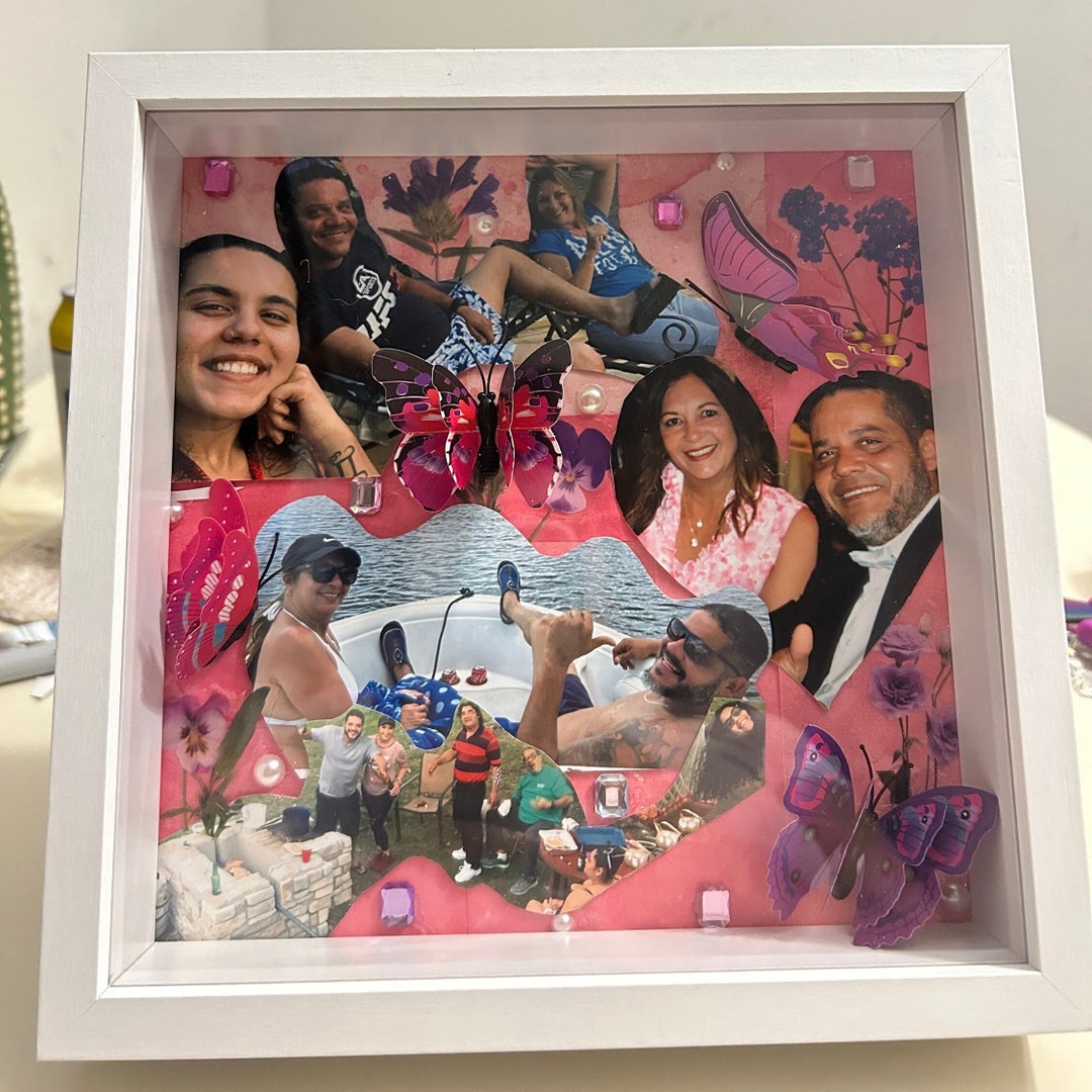 PERSONALIZED SHADOW BOX Lovers/husband&wife Memory Display Case - Etsy