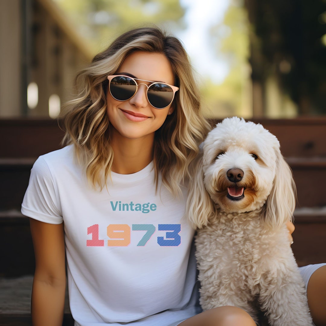 Vintage 1973 T Shirt, 50th Birthday Gift for Women, 50th Birthday Gift ...