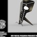 DIY Sheet Metal Desktop Lamp Welding Project Plans (DXF Files) - Etsy