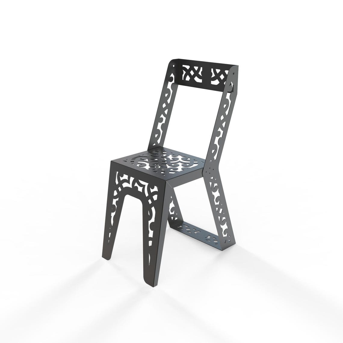 DXF Metal Chair Cut Files: CNC Plasma Welding Kit (3mm Sheet Metal) - Etsy