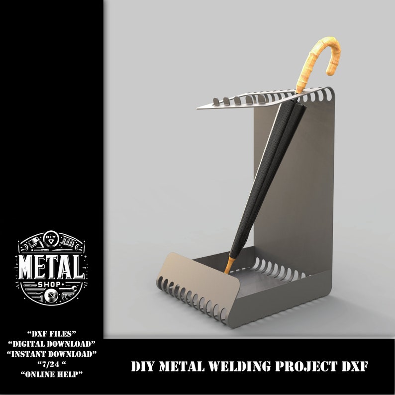 Diy Metal Umbrella Stand Dxf Files for Plasma Lasercut Cnc, Dxf Files ...