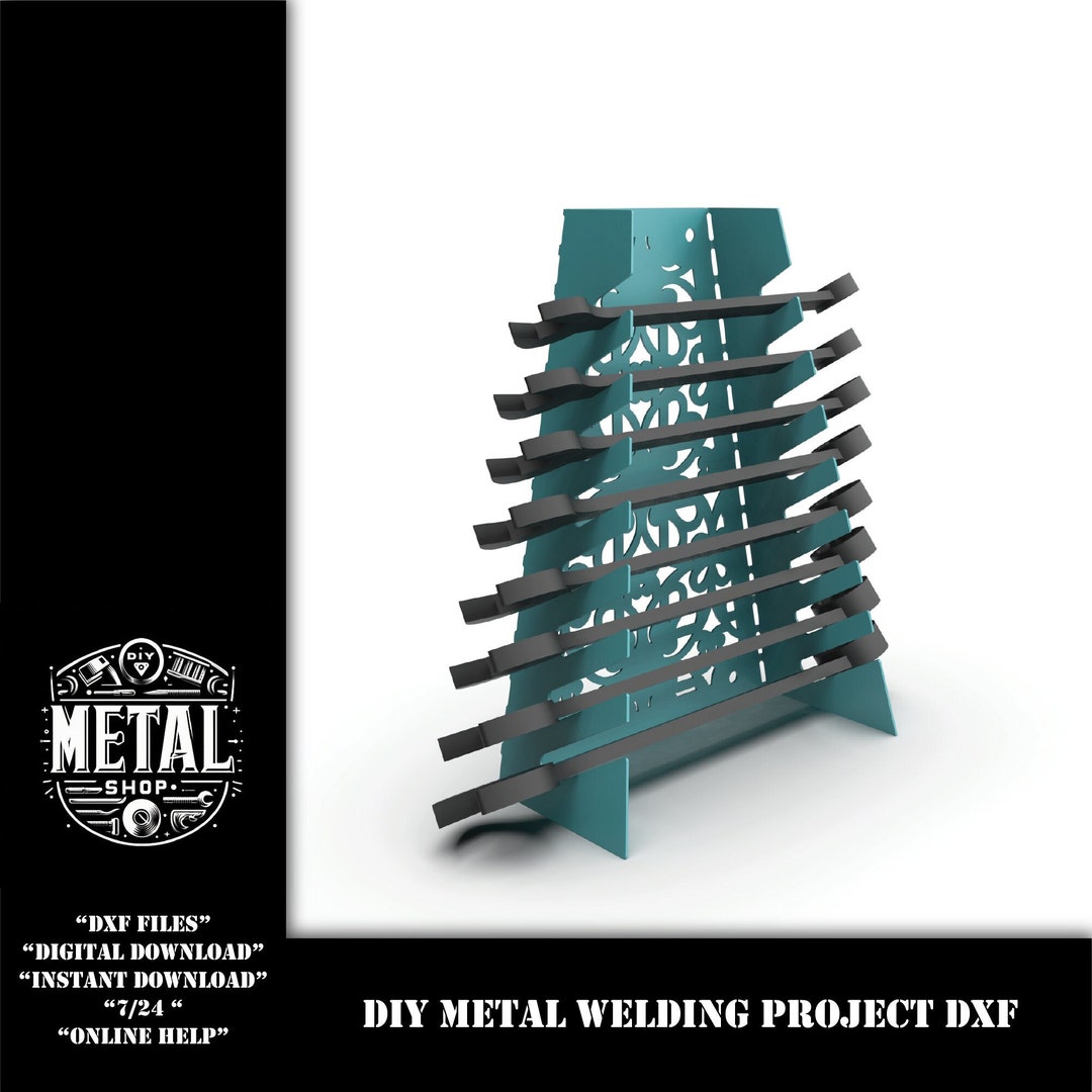 Diy Wrench Wall Shelf Stand Dxf Files for Plasma Laser , Dxf Files ...
