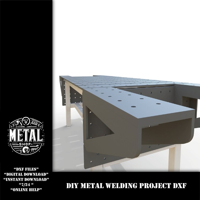 DIY Welding Table DXF Plans , Dxf Files for Plasma, Metal Laser/plasma ...