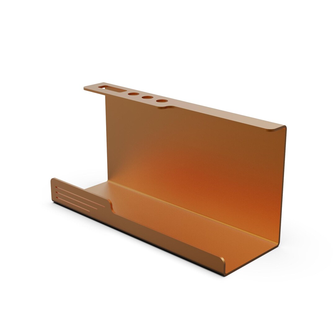 DIY Metal Desktop Office Organizer DXF, Charging Dock With Magnetic ...