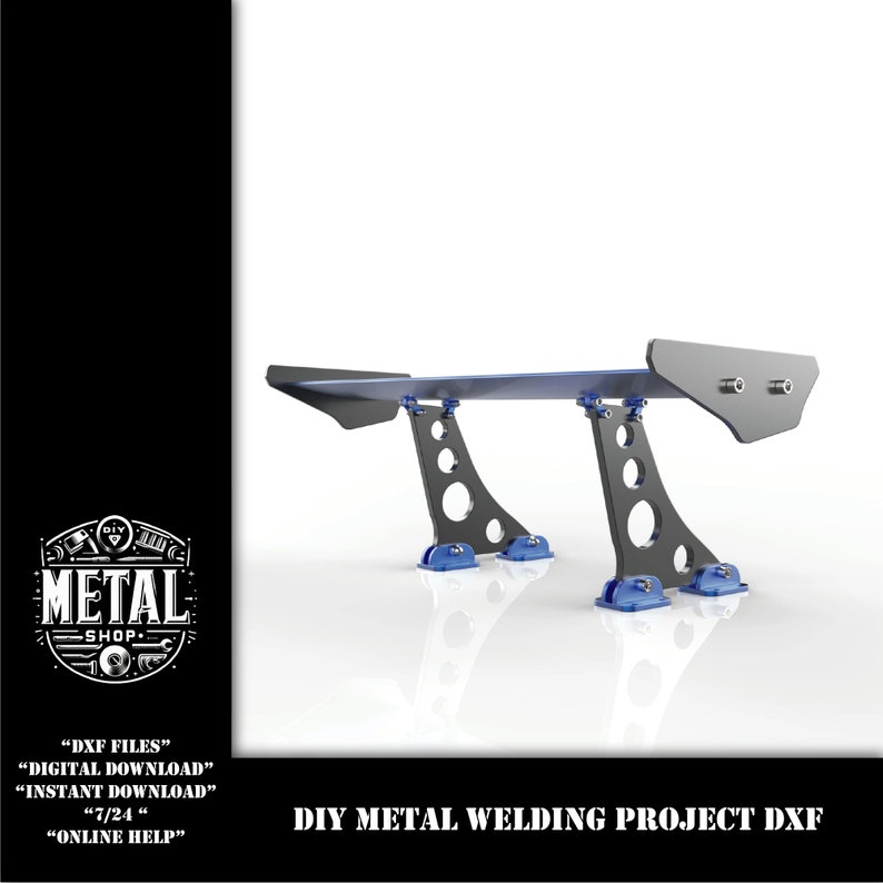 DIY Custom Spoiler Project Dxf Files for Plasma Diy Aluminum - Etsy ...