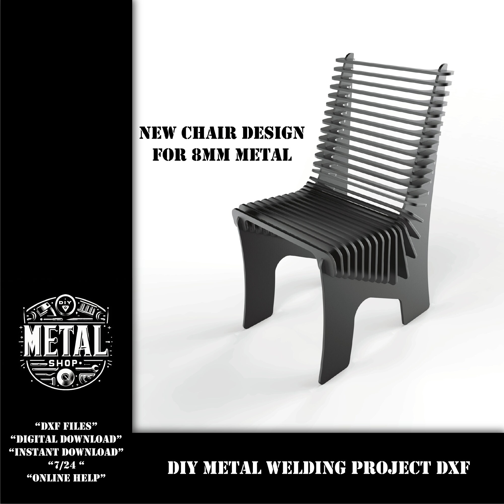 Hex Firepit V2 and Chair Bundle Dxf Files , Diy Metal Firepit Dxf , Dxf ...