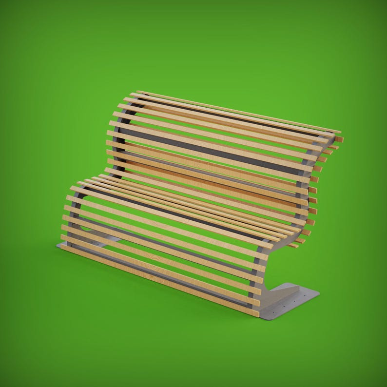 DIY Metal Bench V4 Welding Project Plans Dxf Files, Diy Weld Kit ...