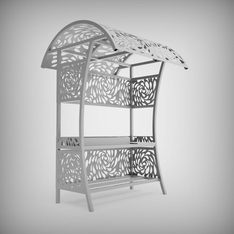 Lotus Firepit Table DXF Files: Laser Cut BBQ Design - Etsy UK