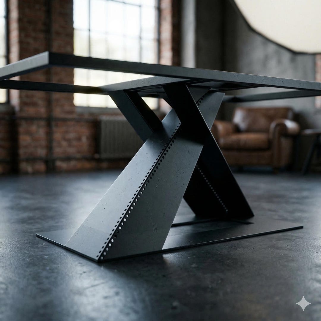 DIY Sheet Metal Table Welding Project, Dxf Ai Cdr Svg Pdf Files ...