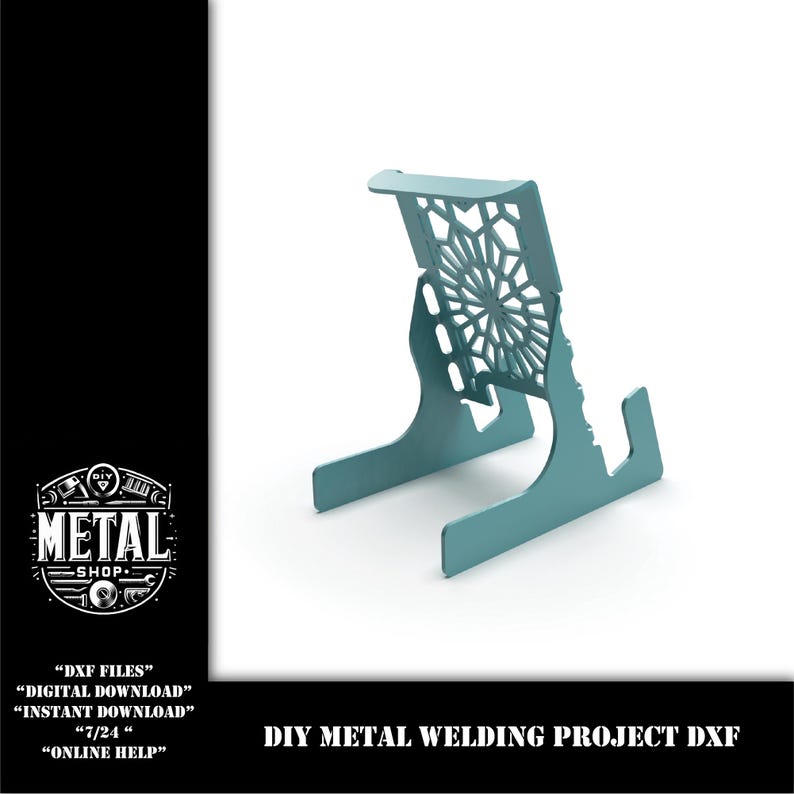 V2 Basic Bend Multi Phone Tablet Stand DXF, Charging Dock With Magnetic ...