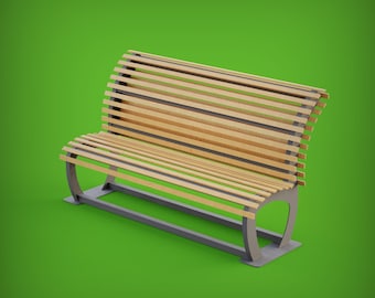 DIY Metal Bench V4 Welding Project Plans Dxf Files, Diy Weld Kit ...