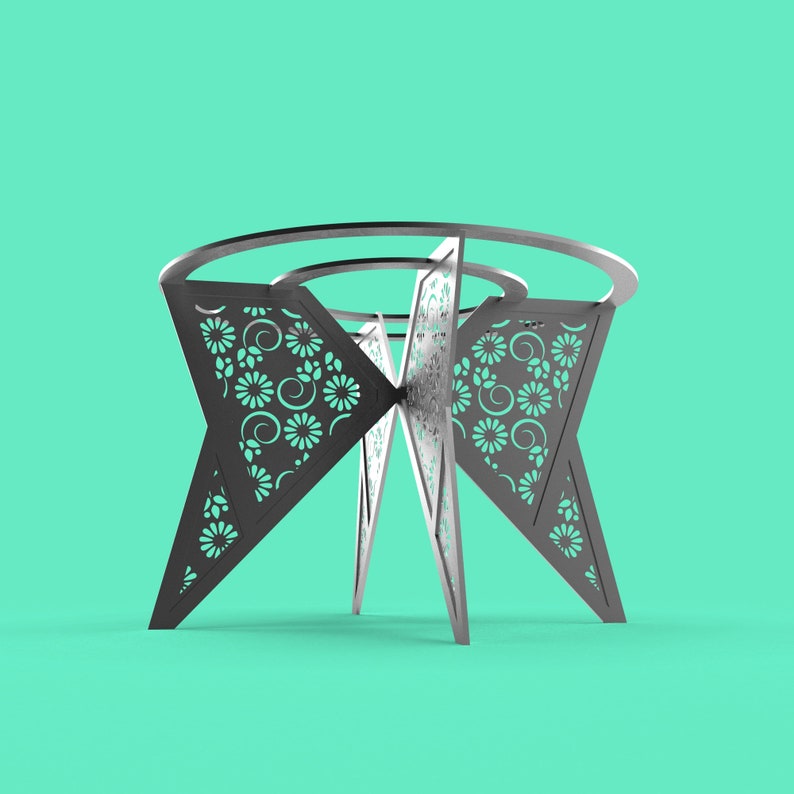 DIY Spider Table Leg Welding Project Dxf Files for Plasma Lasercutting ...