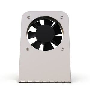 Metal PC Fan Stand DXF File: 120mm Fan Dock, CNC Laser Plasma Cut - Etsy