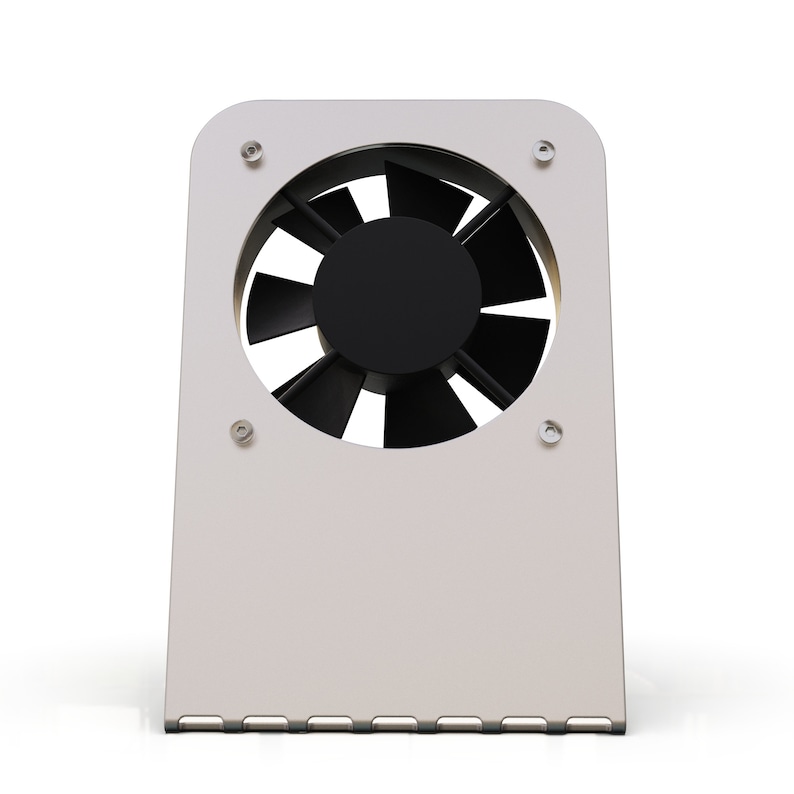 Metal PC Fan Stand DXF File: 120mm Fan Dock, CNC Laser Plasma Cut - Etsy