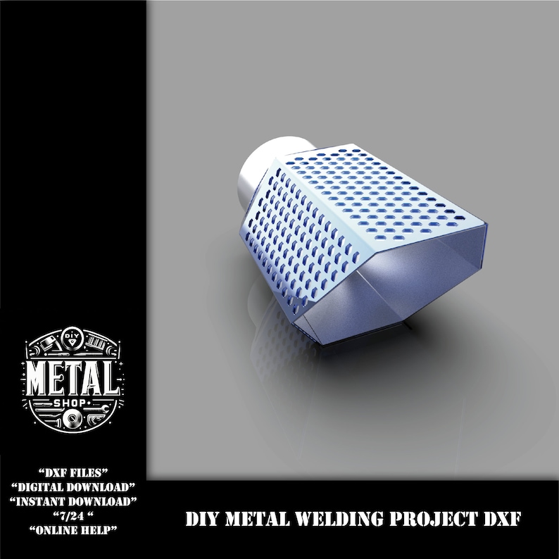 DIY Car Exhaust DXF File: Metal Welding Project (digital Download) - Etsy