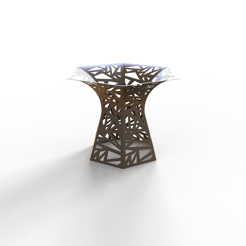 Patterned Surface Table Leg Dxf File for Plasma Laser , Dwg/dxf Files ...