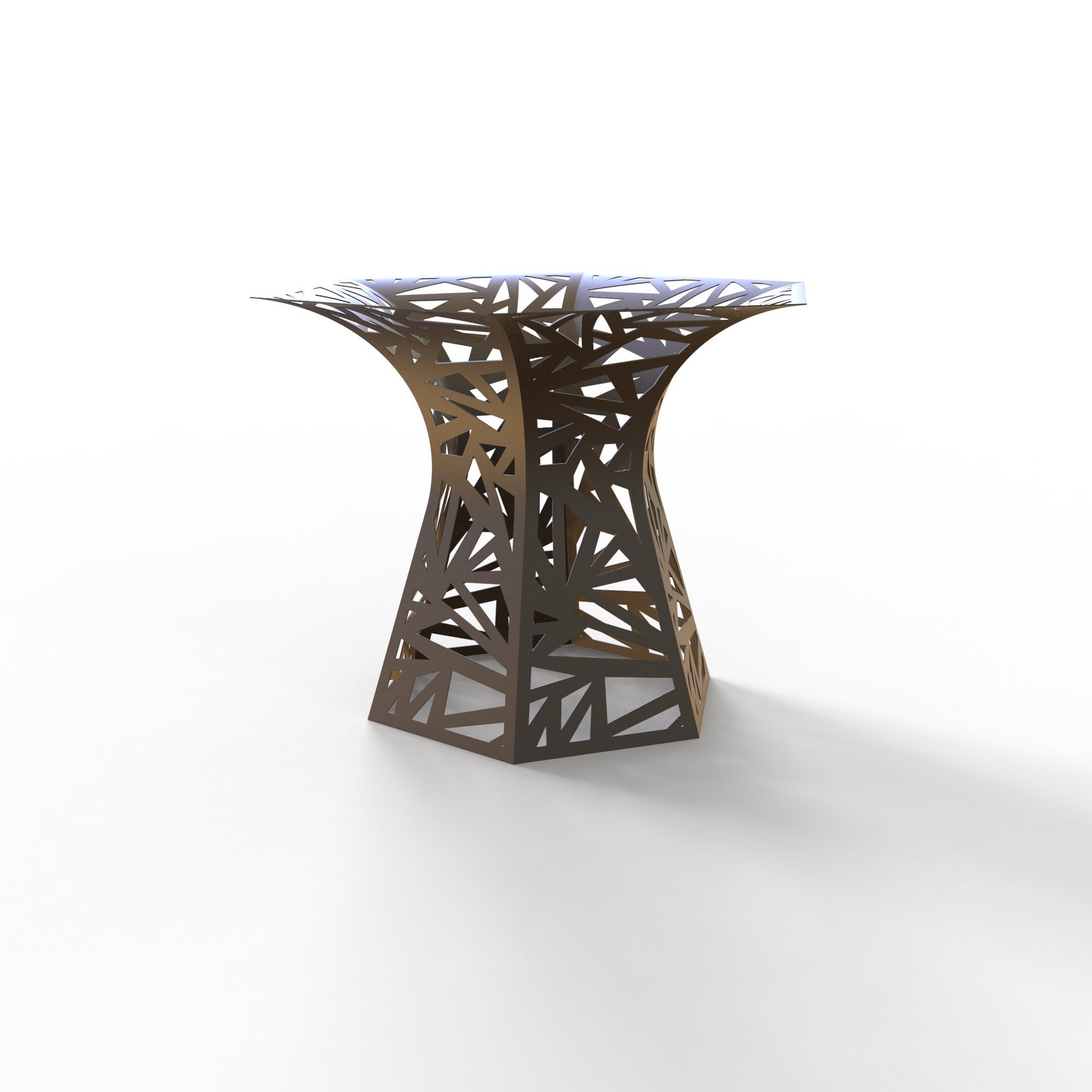 Patterned Surface Table Leg Dxf File for Plasma Laser , Dwg/dxf Files ...