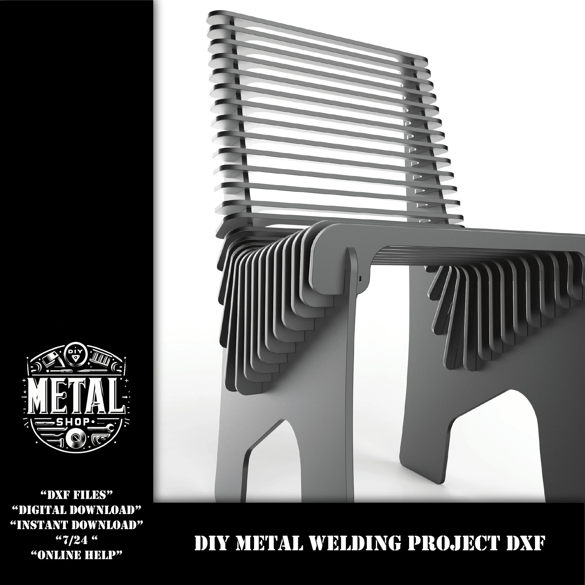 Hex Firepit V2 and Chair Bundle Dxf Files , Diy Metal Firepit Dxf , Dxf ...
