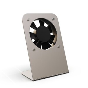 Metal PC Fan Stand DXF File: 120mm Fan Dock, CNC Laser Plasma Cut - Etsy