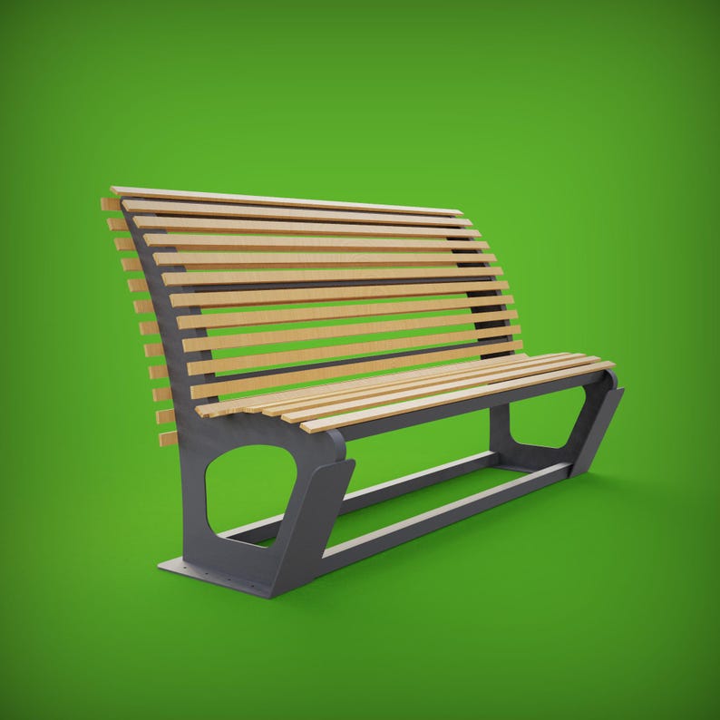 DIY Metal Bench Welding Plans: DXF Project Files - Etsy