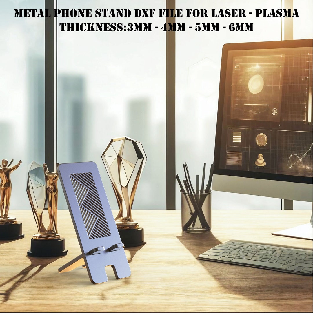 DIY Vip Phone Stand DXF Cutting Files, Charging Dock DXF Cut Files ...