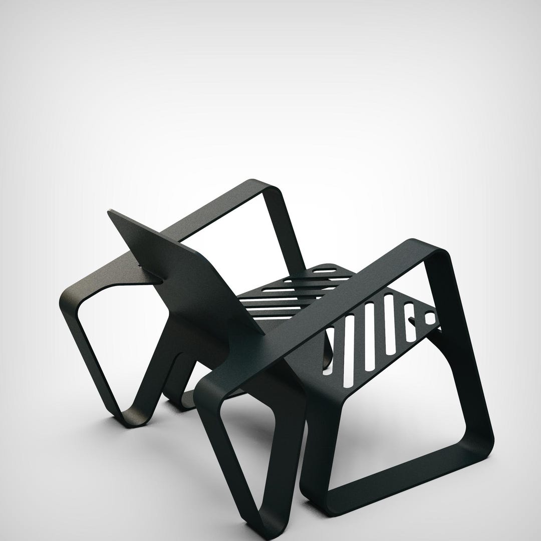 Diy Designer Chair DXF Metal Welding Kit Cut Files for Plasma,10mm ...