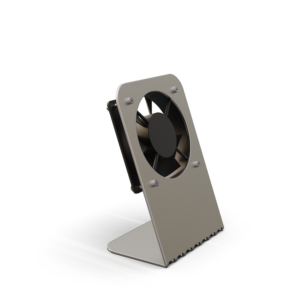Metal PC Fan Stand DXF File: 120mm Fan Dock, CNC Laser Plasma Cut - Etsy