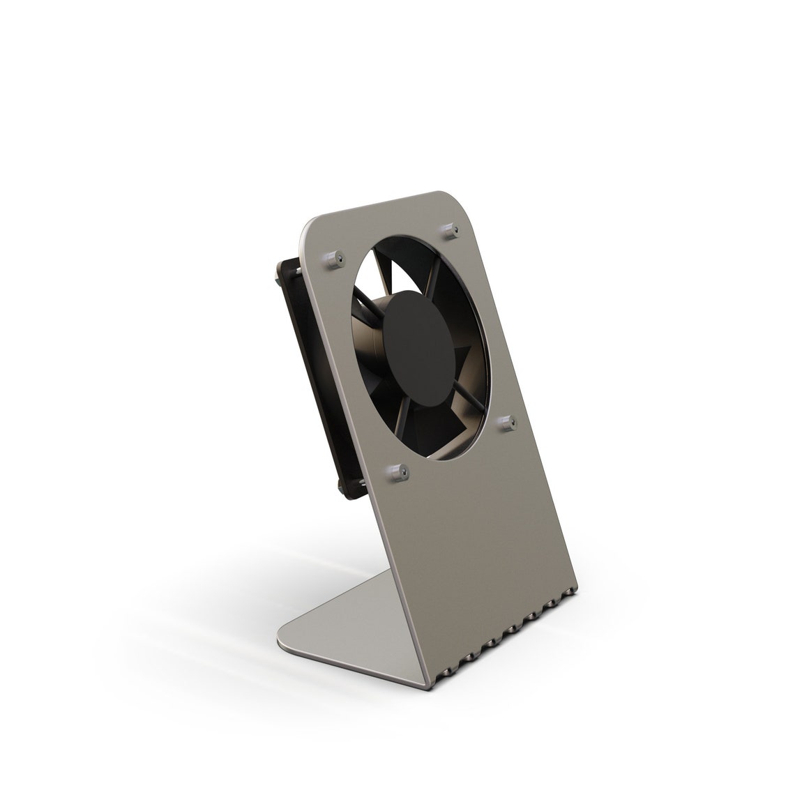 Metal PC Fan Stand DXF File: 120mm Fan Dock, CNC Laser Plasma Cut - Etsy