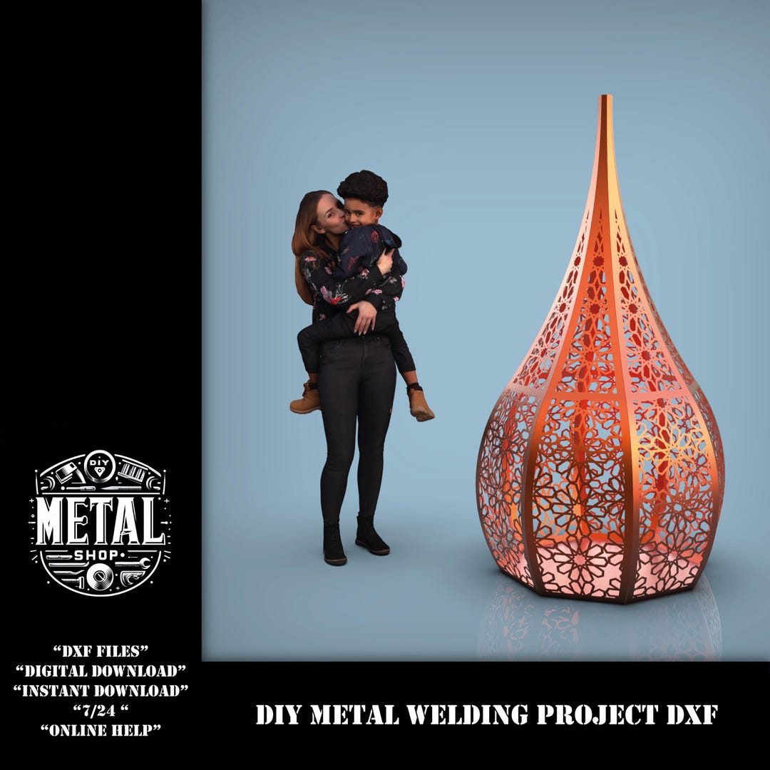 Ornamental Patterned Sculpture Welding Project Dxf Cutting Plans, Dxf ...