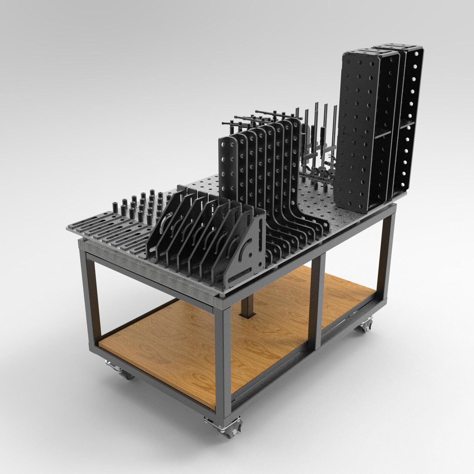 Small DIY Welding Table DXF Plans: Metal Laser/plasma Cut Templates - Etsy