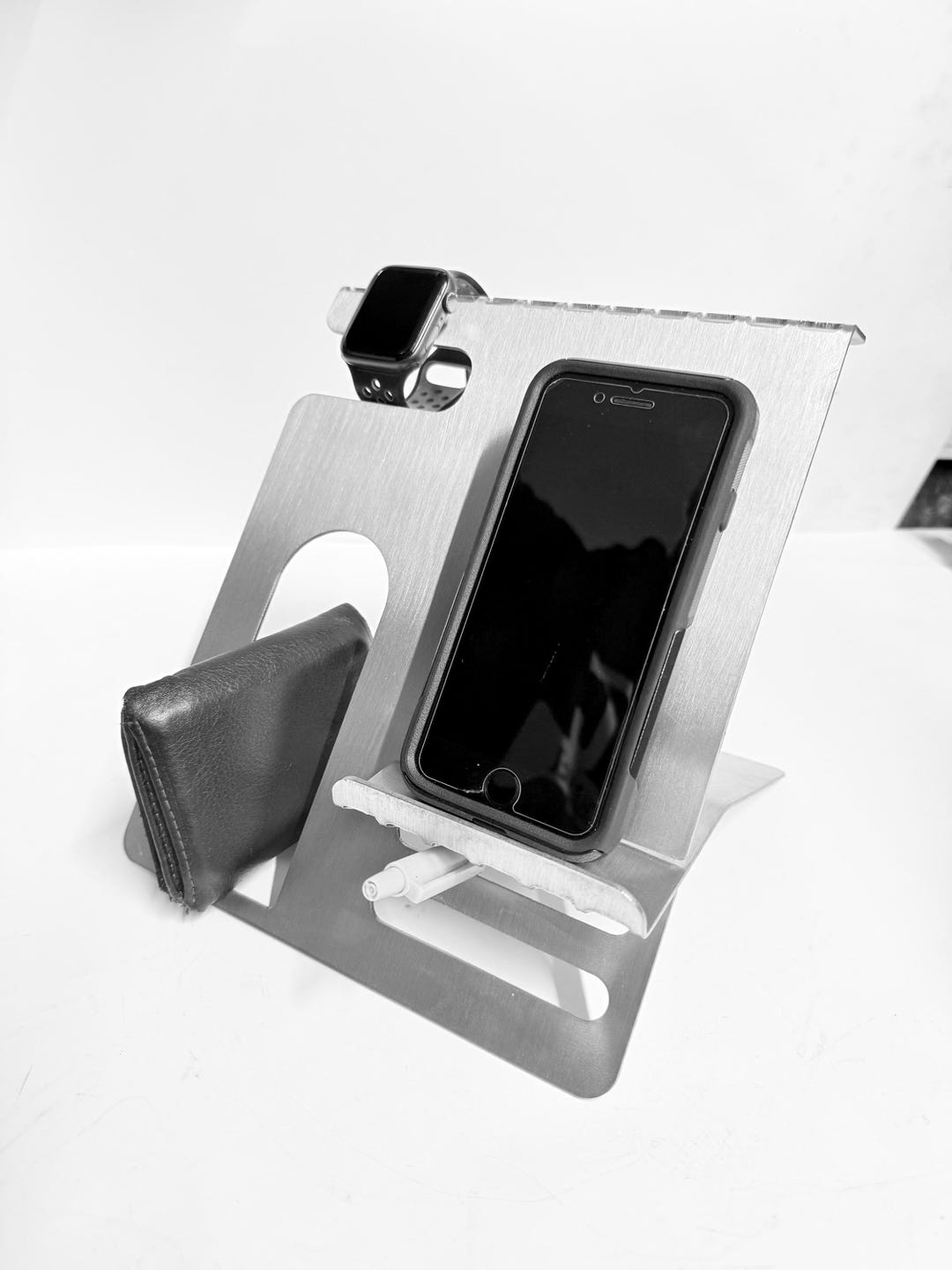 DXF File for Metal Phone Stand, Charging Dock With Magnetic Charging ...