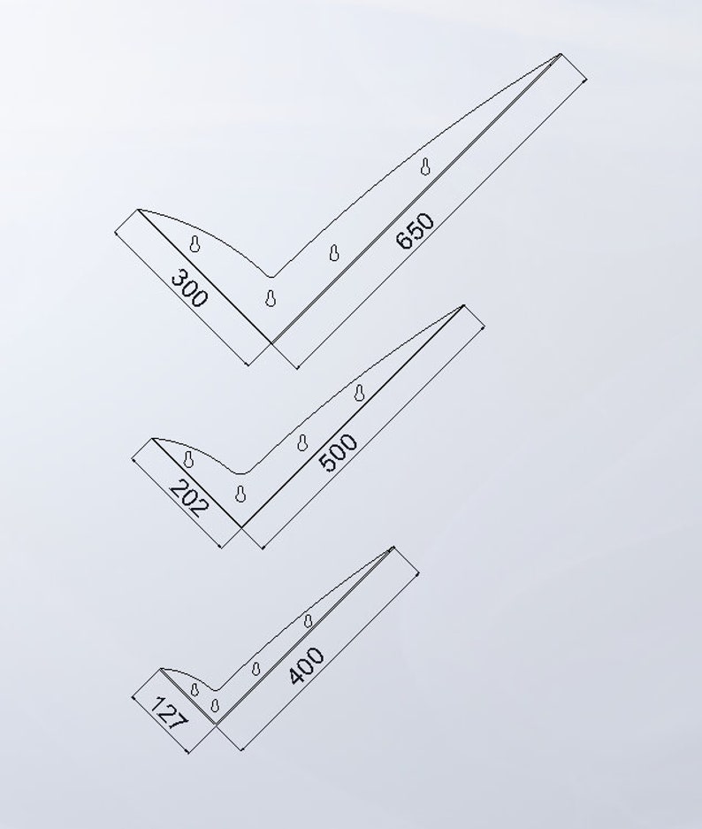 Tick Design Metal Bookshelf DXF Files: Plasma Cut Plans (digital ...