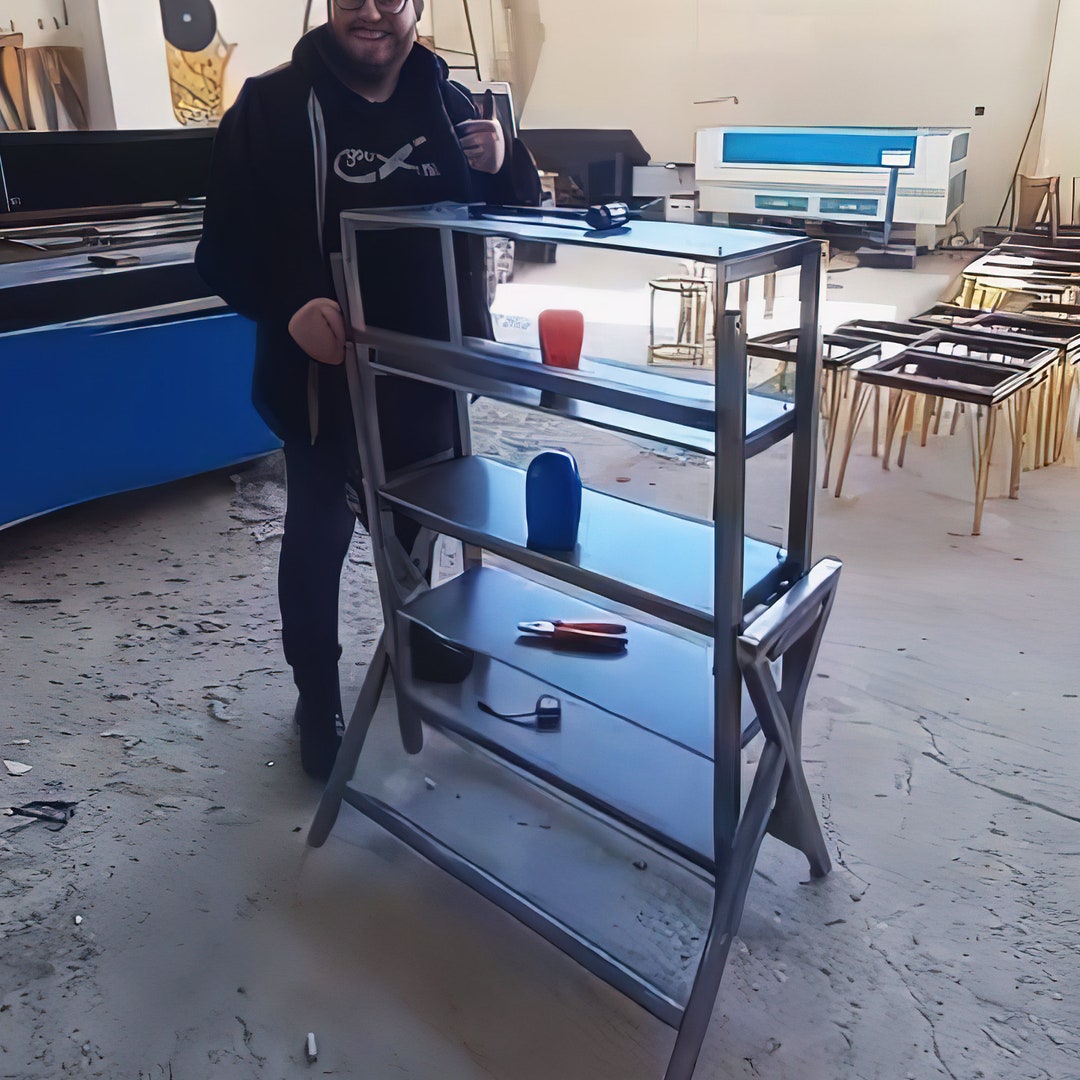 Self Balancing Table Shelf DXF File: Welding Project, Metal Home Decor ...