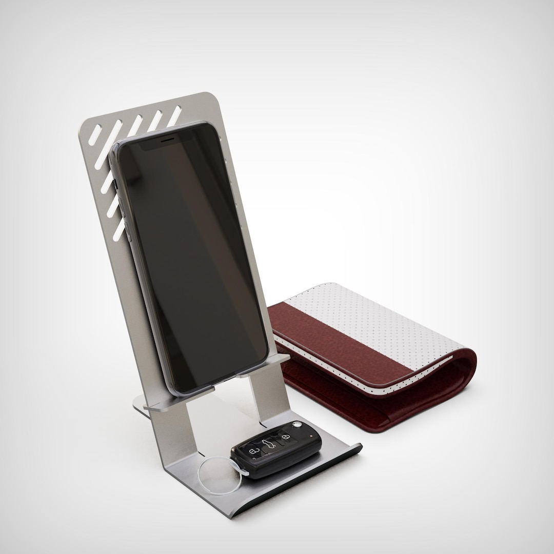 Simple Phone Stand DXF, Charging Dock With DXF Cut Files , Dwg/dxf ...
