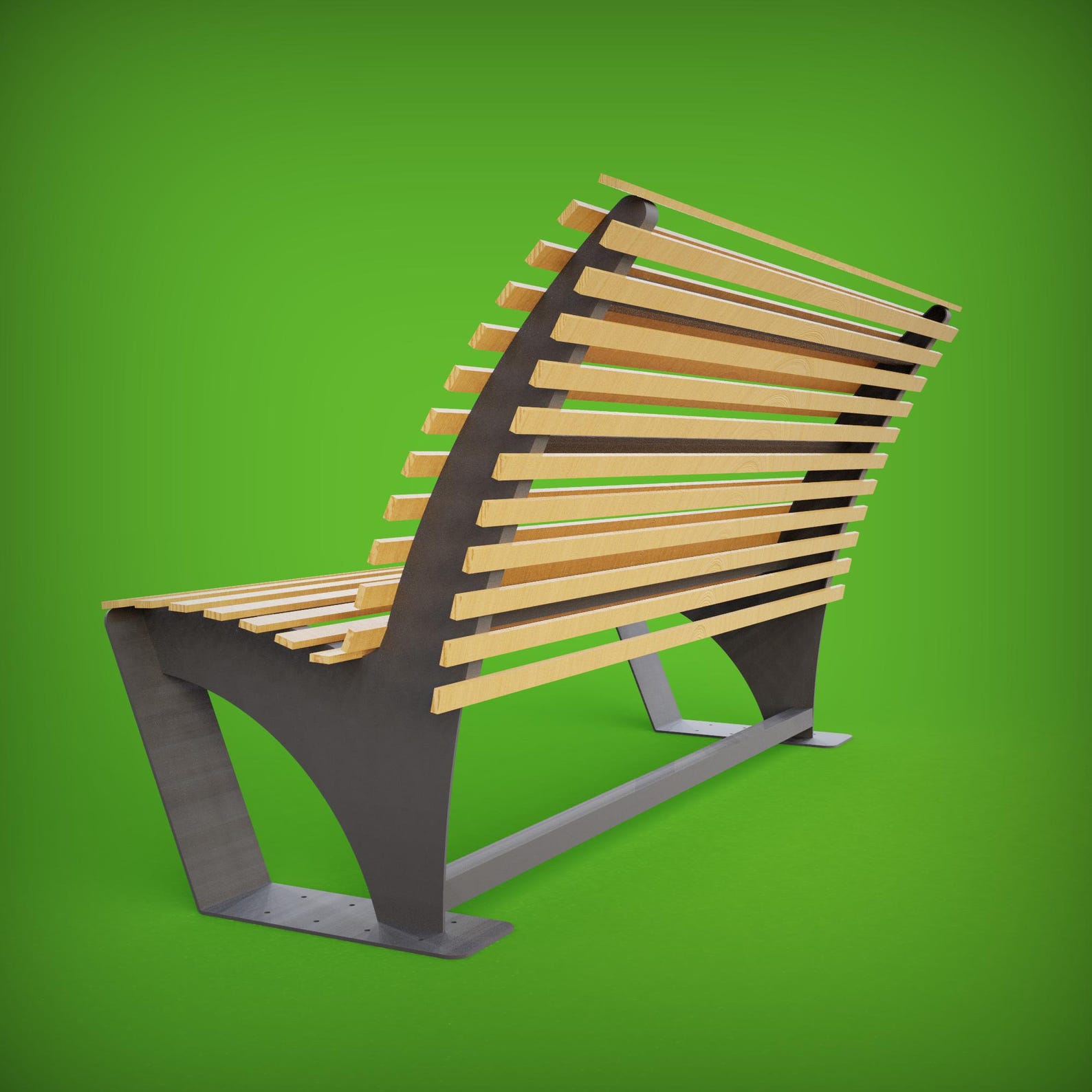 DIY Metal Bench Welding Plans: Garden Bench Project (DXF Files) - Etsy