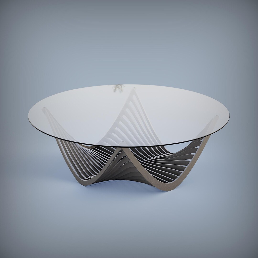 Parametric 12mm Sheet Metal Coffee Table Welding Project Dxf Files for ...