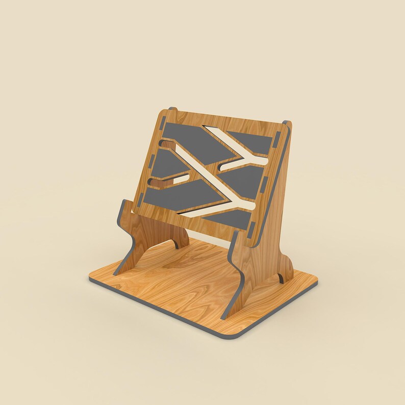 IPad / TABLET Holder Cnc Laser Cut File: CNC Woodworking Svg Files ...