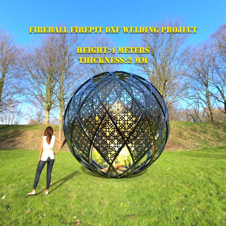 DIY LOTUS Firepit Bundle Welding Project Plans Dxf Bundle, Diy Weld Kit ...