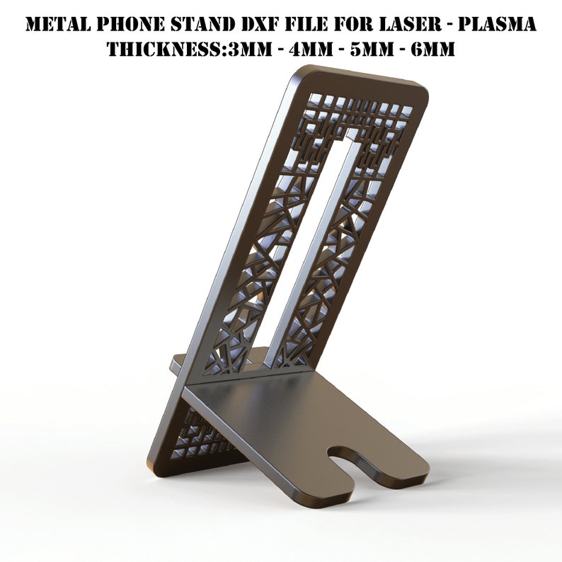 DIY Unique Phone Stand DXF Cutting Files, Charging Dock DXF Cut Files ...