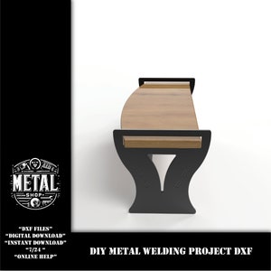 DIY Metal Bench Welding Project Plans (DXF Files) - Etsy