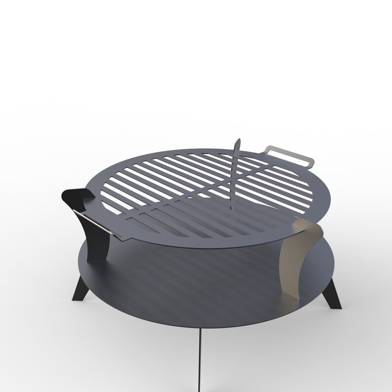 Simplest Bbq Grill Stove Dxf File for Plasma Lasercut, Camping Stove ...