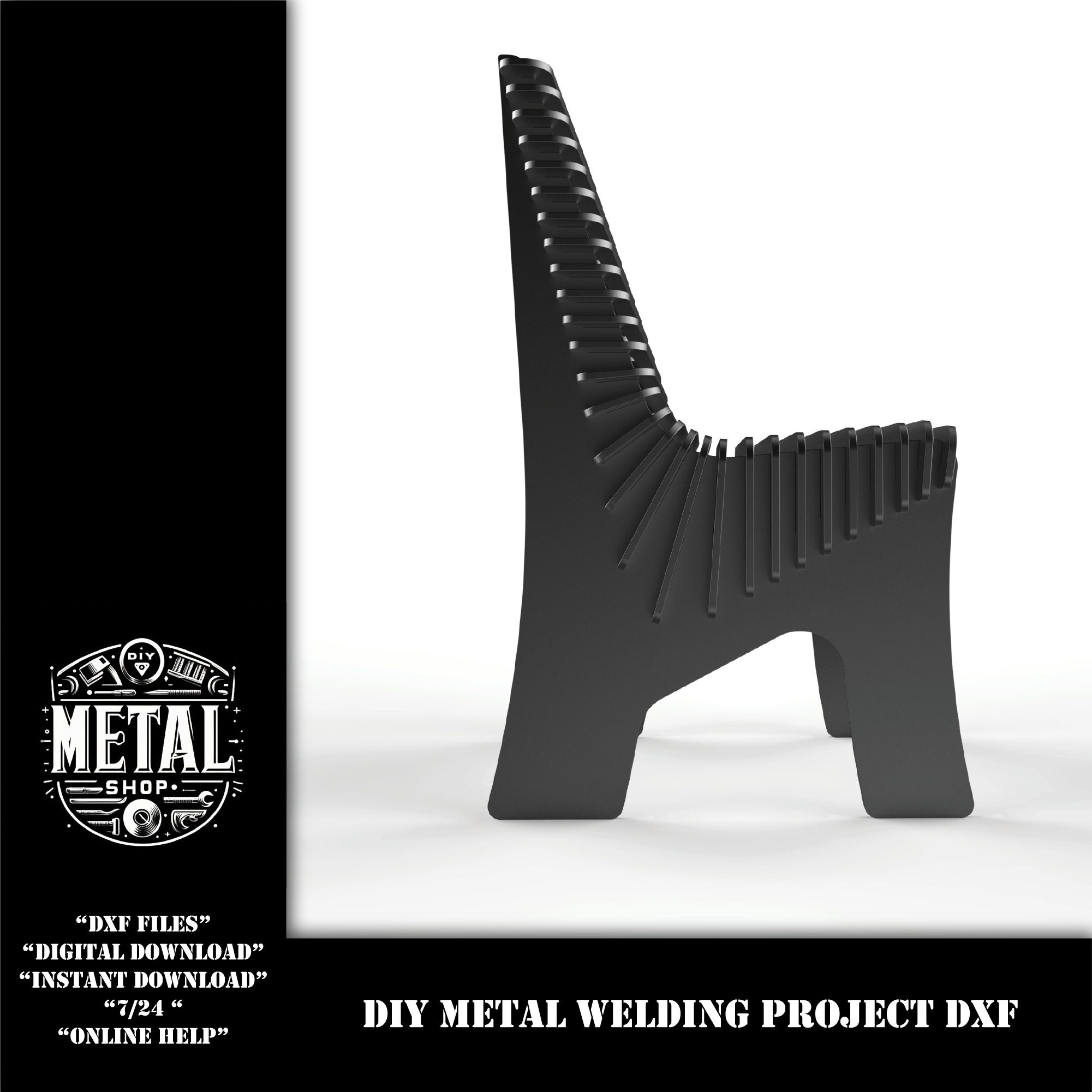 Hex Firepit V2 and Chair Bundle Dxf Files , Diy Metal Firepit Dxf , Dxf ...